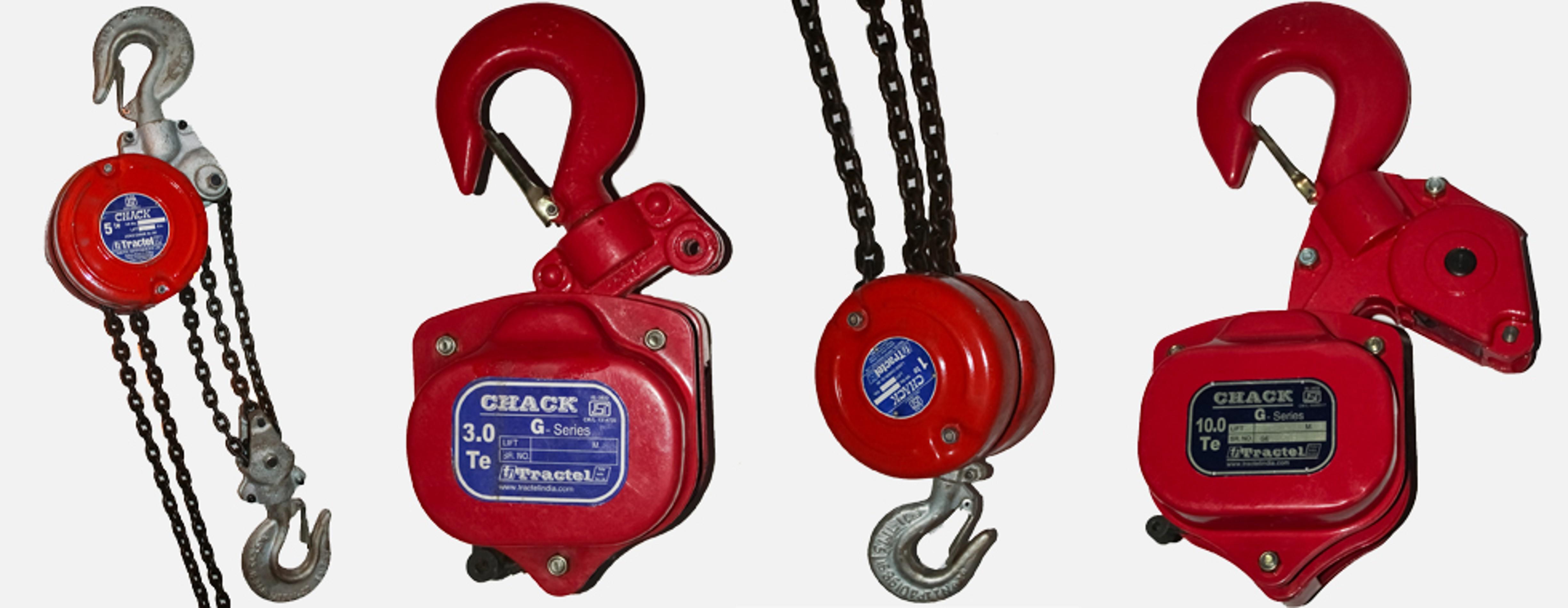 Buy 1 ton Chain Pulley Block 3 m 30 kg online at best rates in India ...
