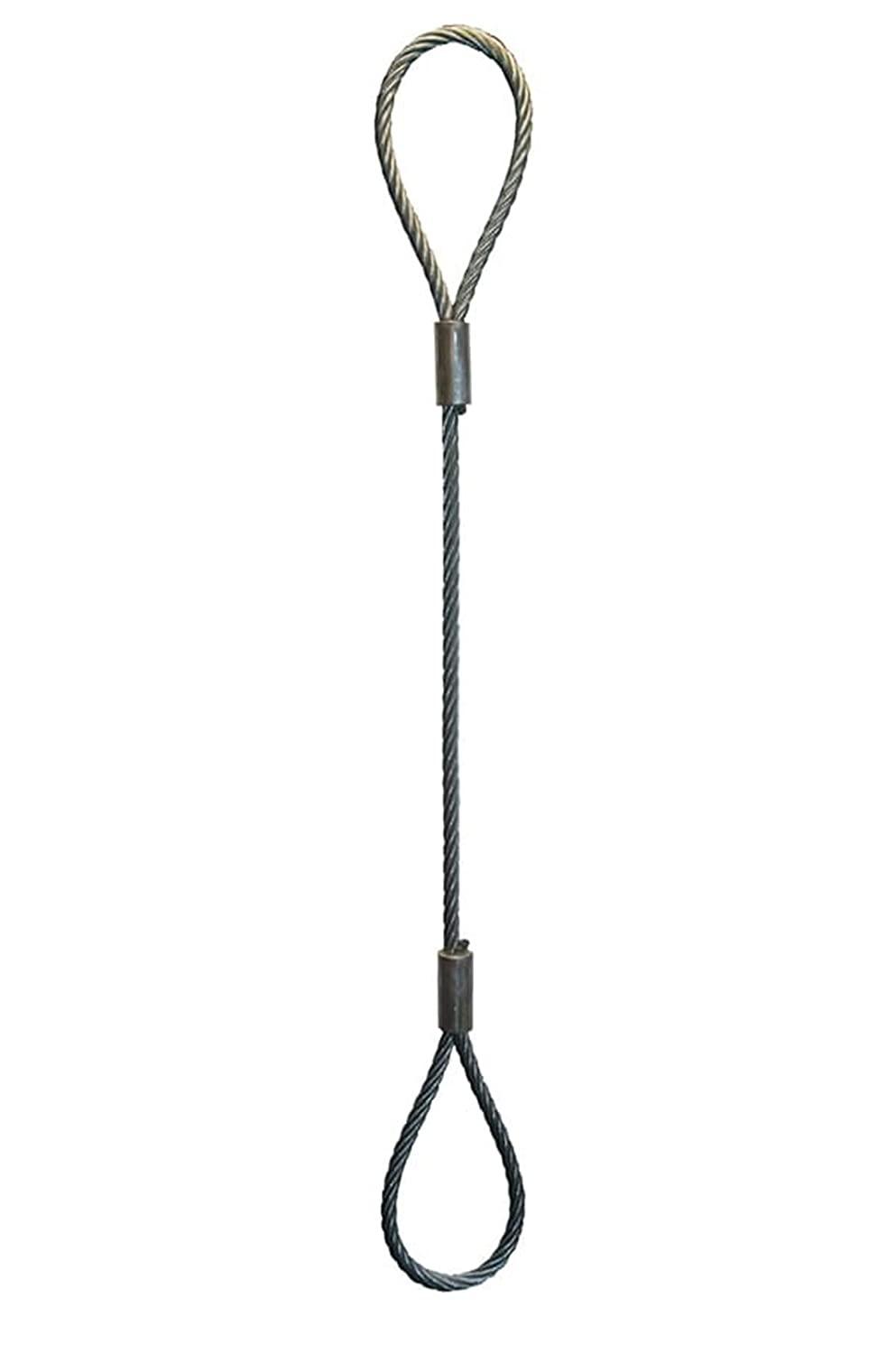 Buy JUPITER 19.6 ft Eye and Eye Wire Rope Sling 7.5 ton online at best ...