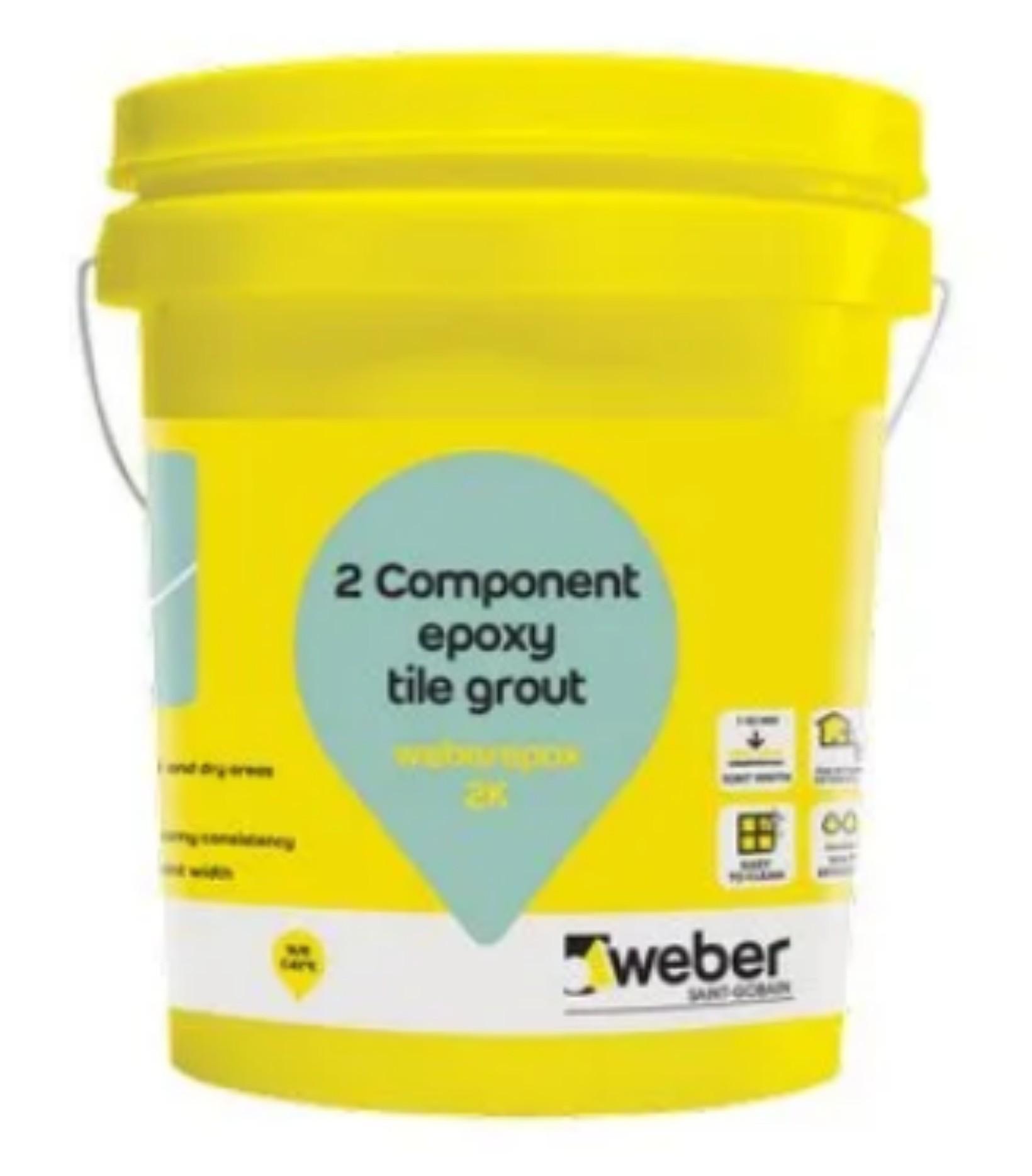 Buy Weber Epoxy Tile Grout 1 kg online at best rates in India | L&T-SuFin