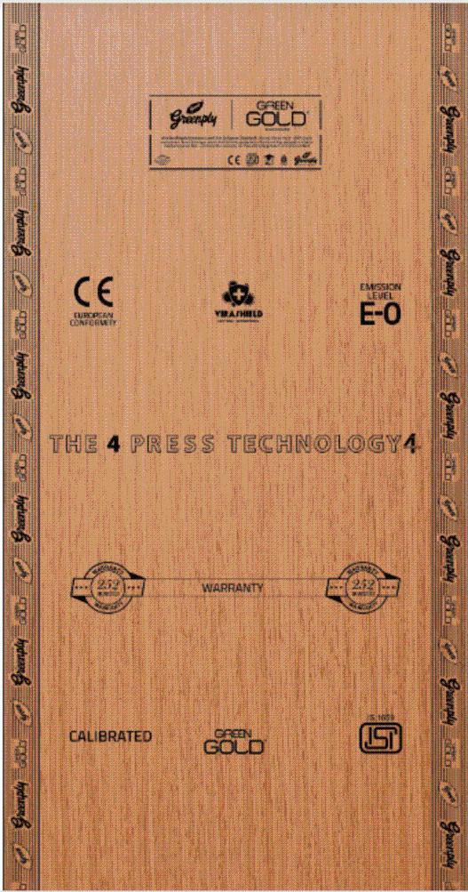Buy Greenply 19 mm Blockboard Plywood 2440 x 1220 mm IS 1659 online at ...