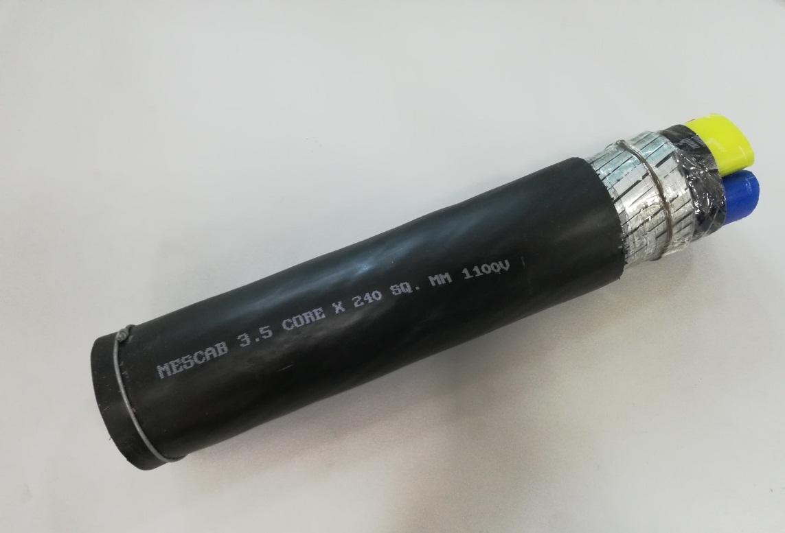 Buy MESCAB Aluminium XLPE GS Round Wire PVC LT Power Cables 3 Core 4 ...