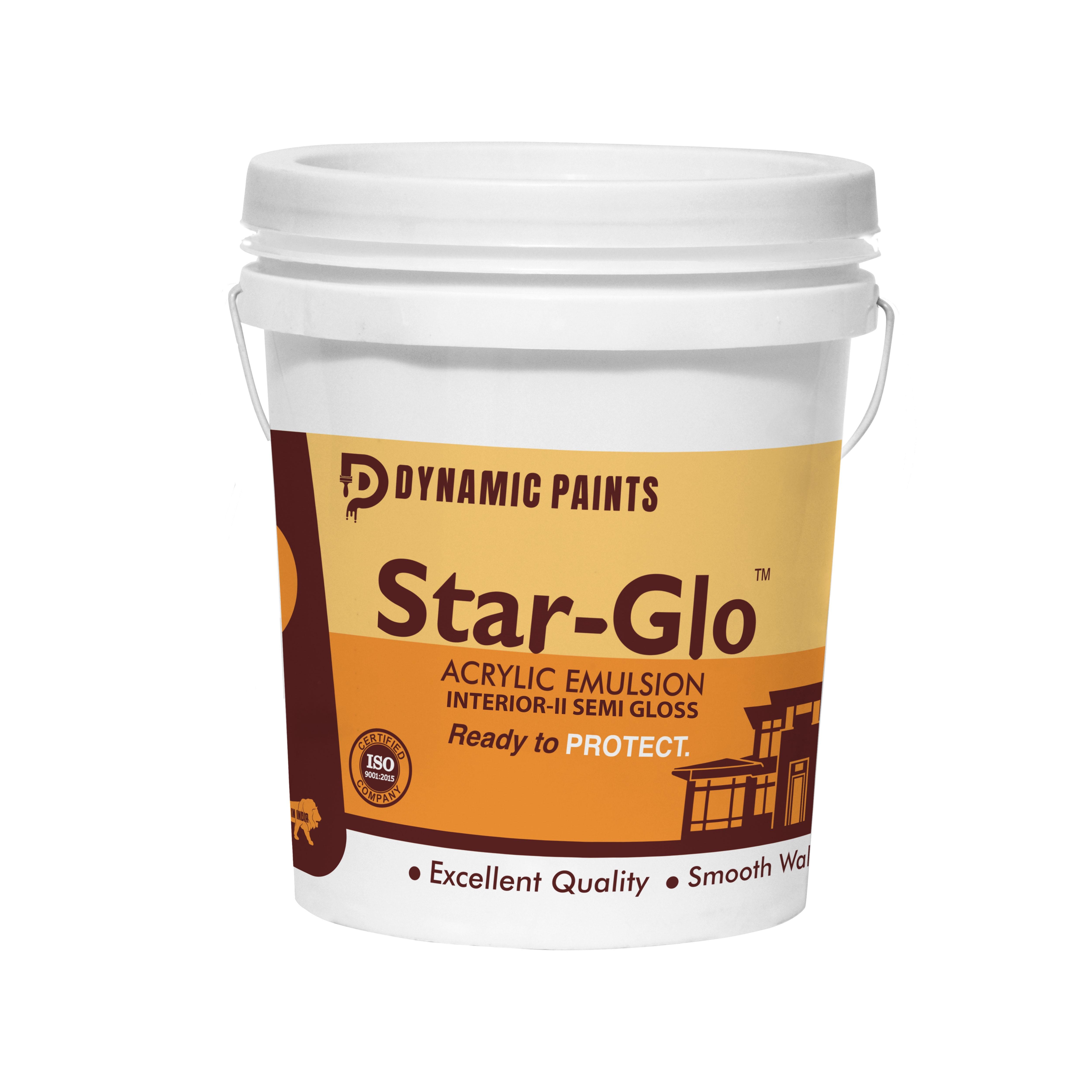 Buy Star-Glo Orange Acrylic Emulsion Paints 20 L online at best rates ...