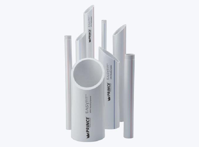 Buy PRINCE 150 mm CPVC Pipes SCH 80 5 m online at best rates in India ...