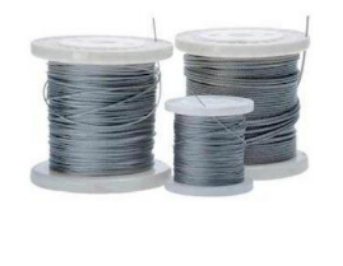 Buy EUREKA ROPES SS 304 2 mm Stainless Steel Wire Rope 6 x 19 m Steel ...