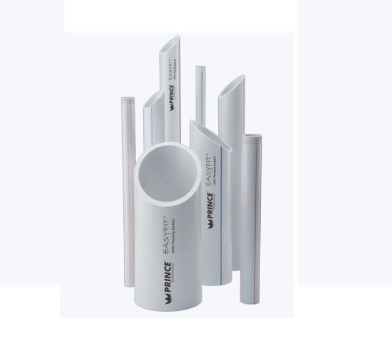 Buy PRINCE 50 mm UPVC Pipes SCH 40 6 m Plain online at best rates in ...