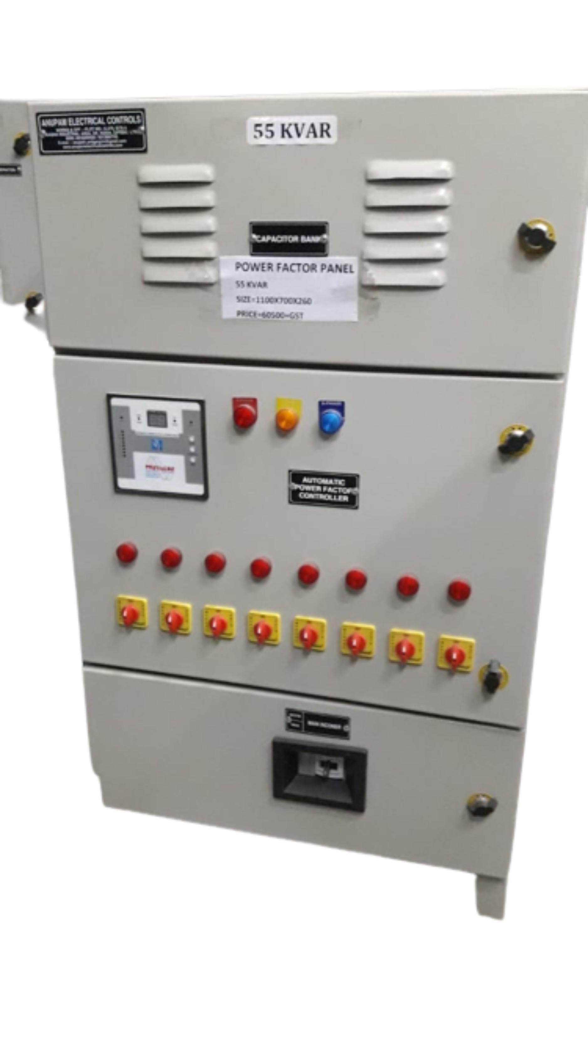 Buy Mild Steel Three Phase Power Control Panel 100 A online at best ...