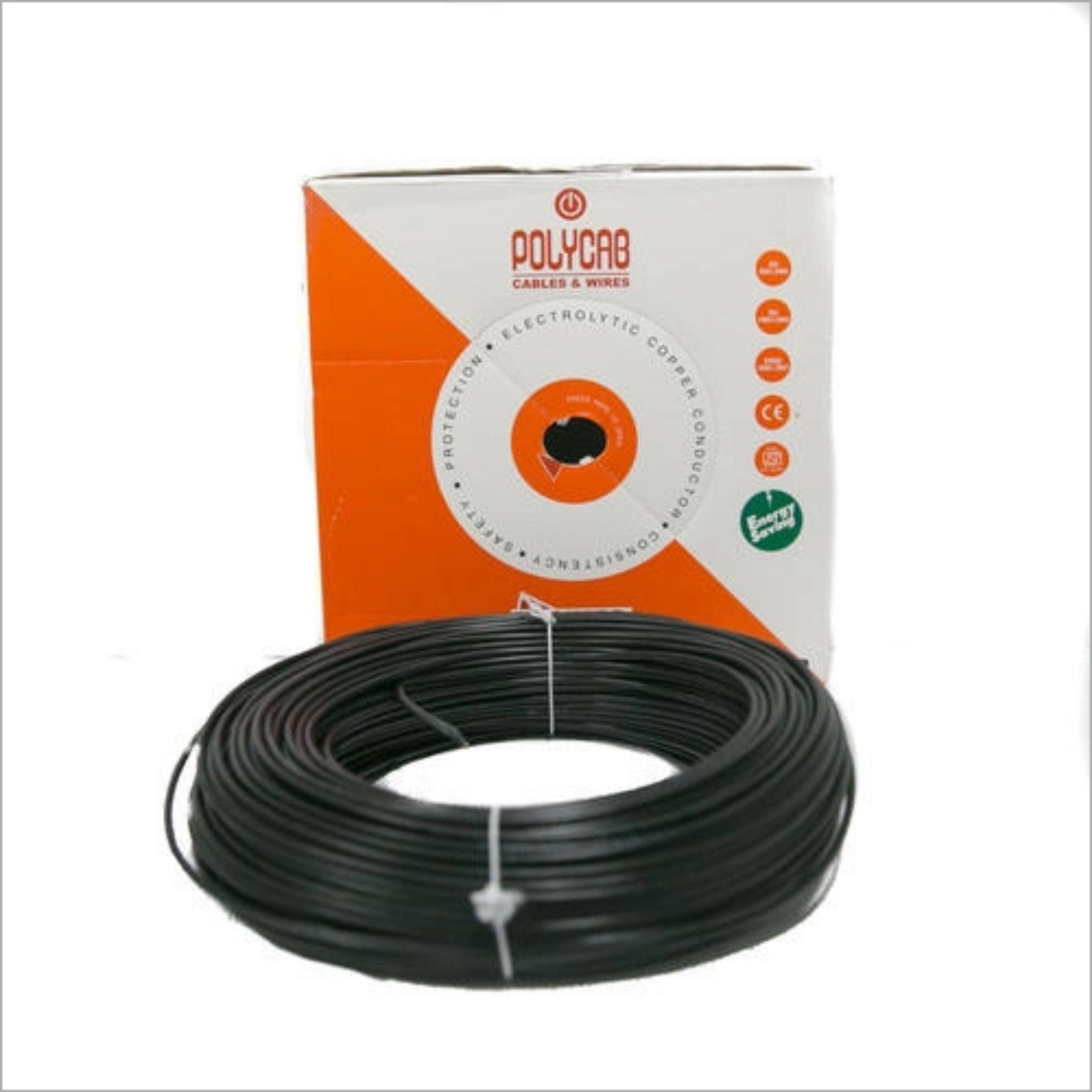 Buy Polycab 1 Core 0.5 sqmm Industrial Flexible Cables Copper 1100 V ...