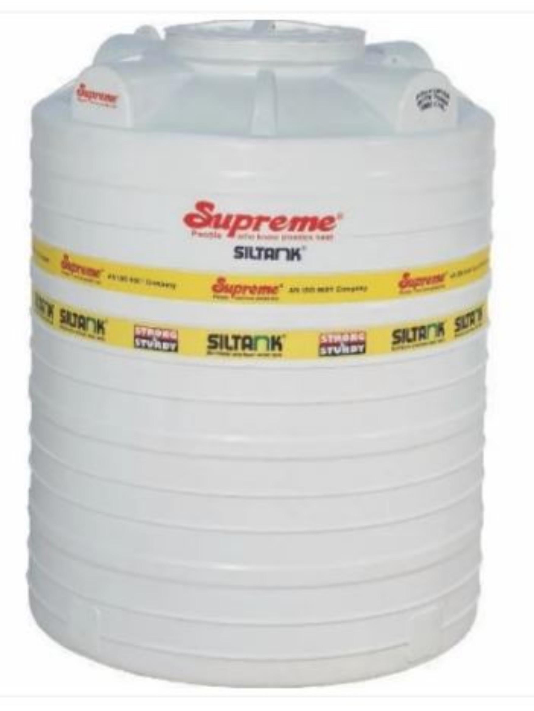 Buy Plastic Water Tanks 2000 L White online at best rates in India | L ...