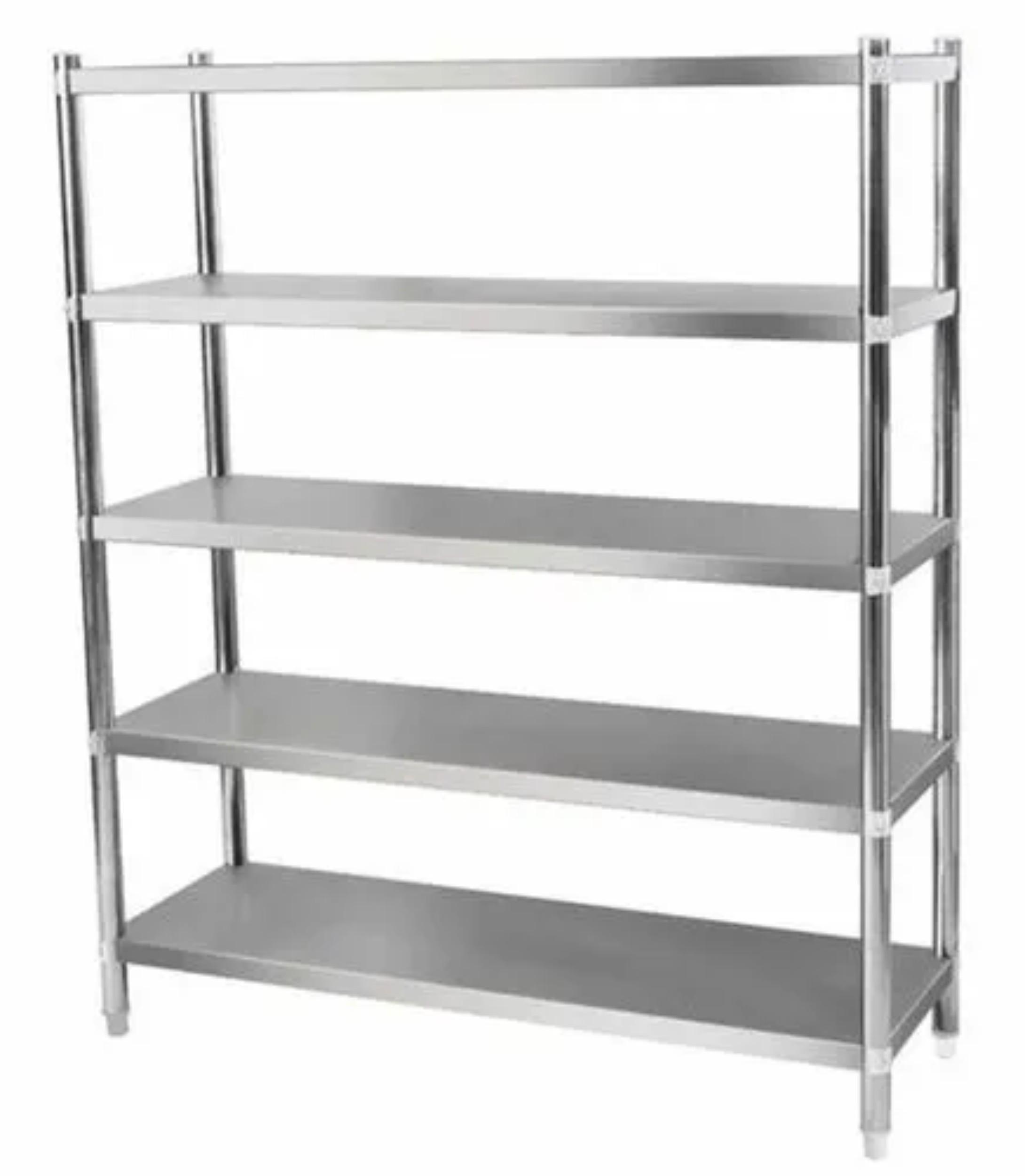 Buy Stainless Steel Angle Frame Industrial Racks 5 ft online at best ...