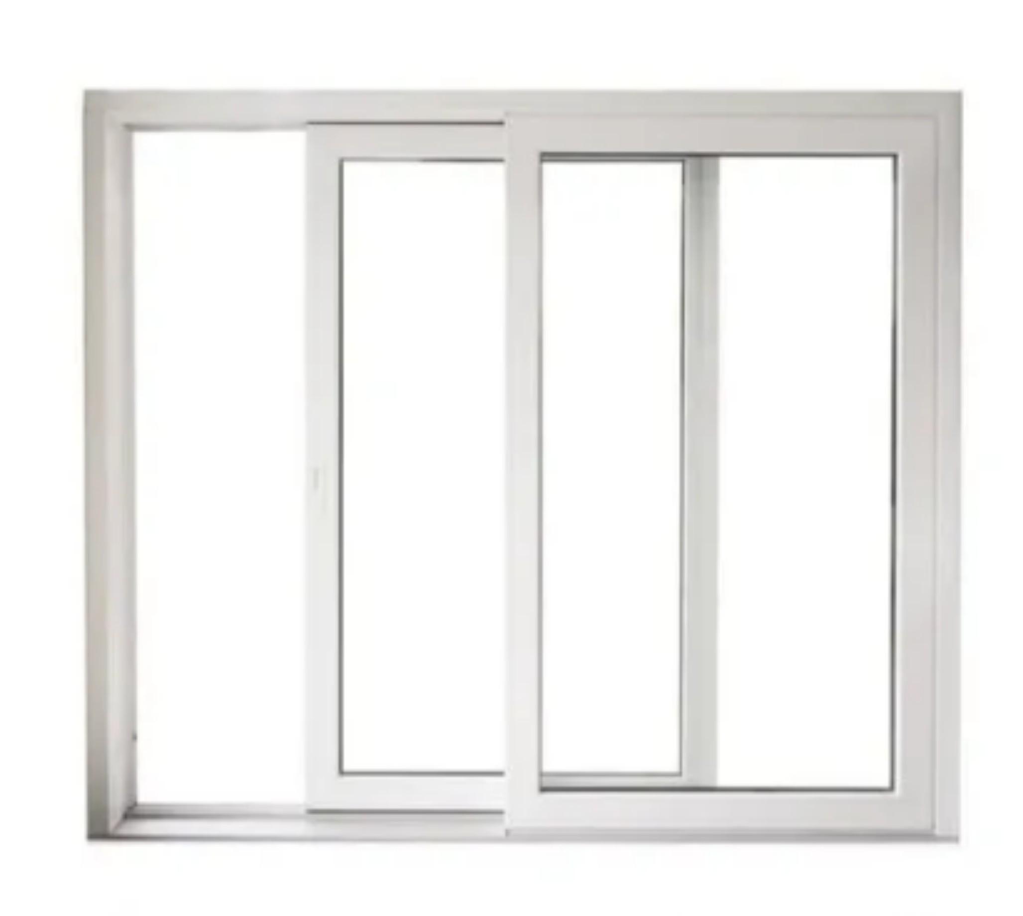 Buy Nextt Sliding 2 Track 2 Panel White uPVC Window 6 x 4 ft online at ...