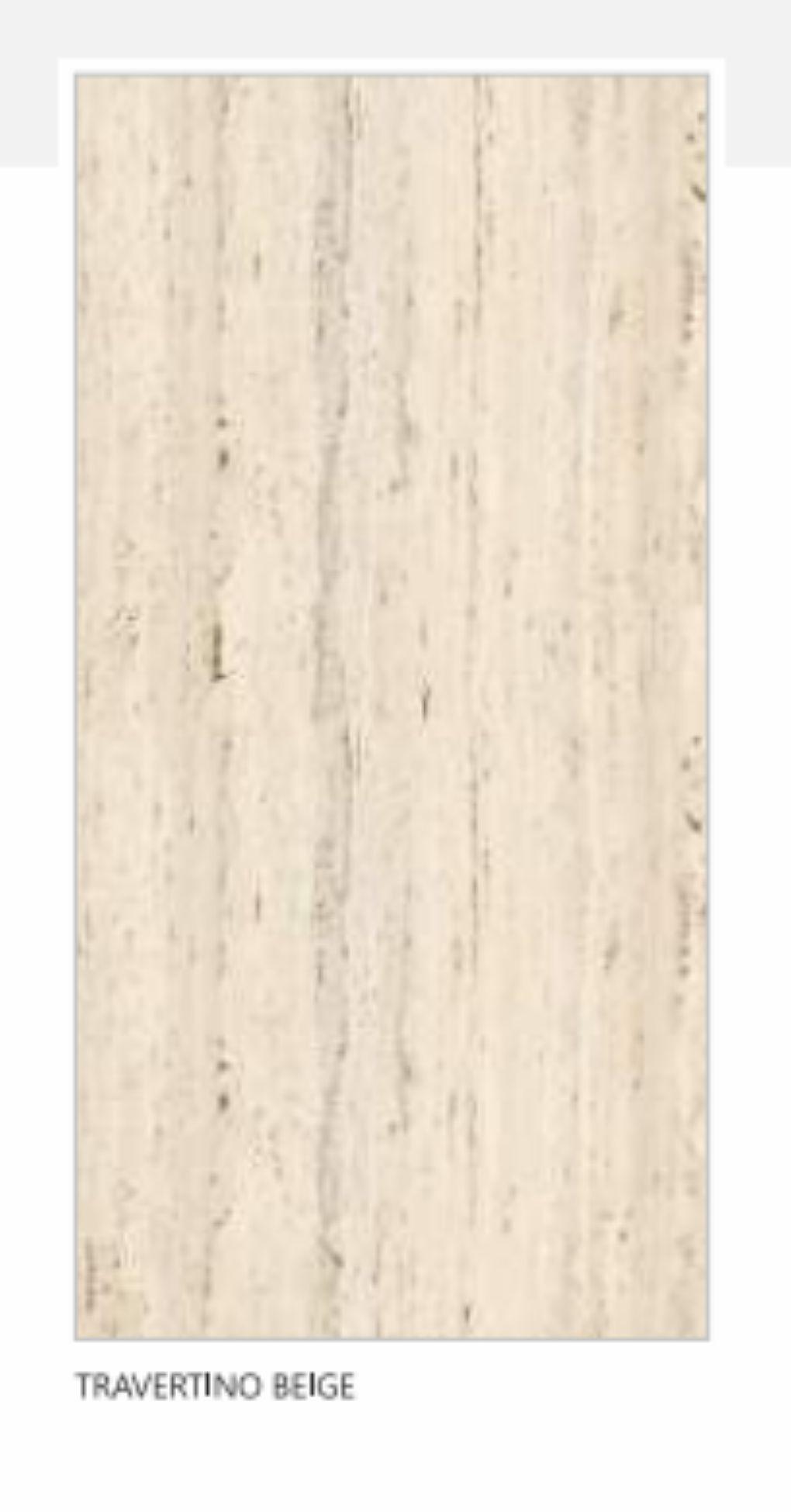 Buy EXXARO Travertino Beige 800 x 1600 mm Beige High Glossy Flat Glaze Vitrified Tile online at ...