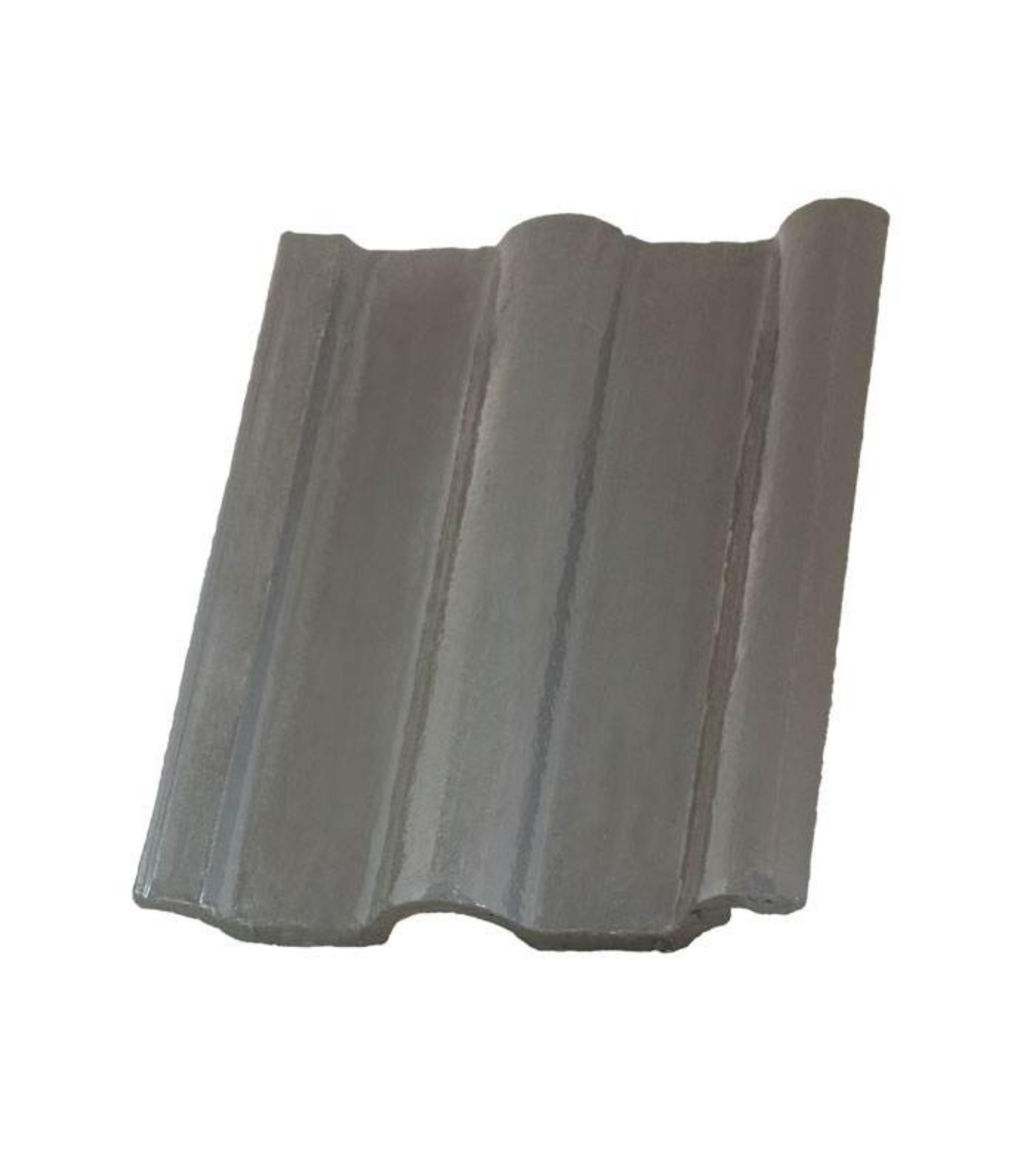 Buy MONIER Roofing 320 x 345 mm Dark Grey Ridge Concrete Tile online at ...
