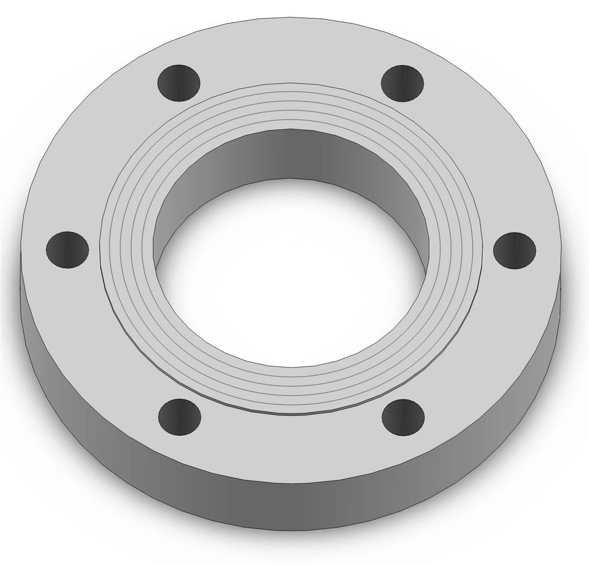 Buy OM Stainless Steel Threaded Flanges DN 200 mm PN 10 online at best ...