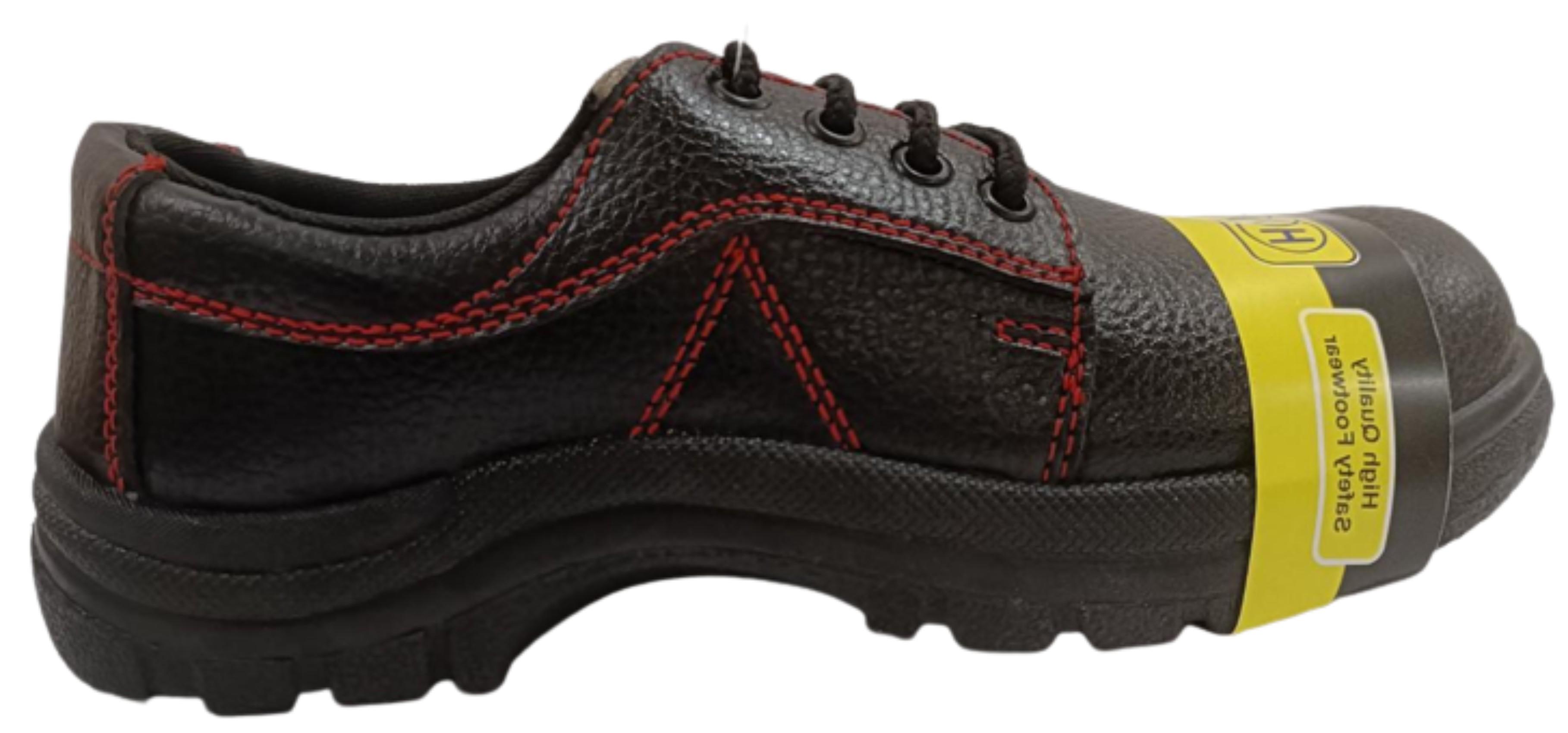 Buy Rexin Steel Toe Safety Shoes Black online at best rates in India ...