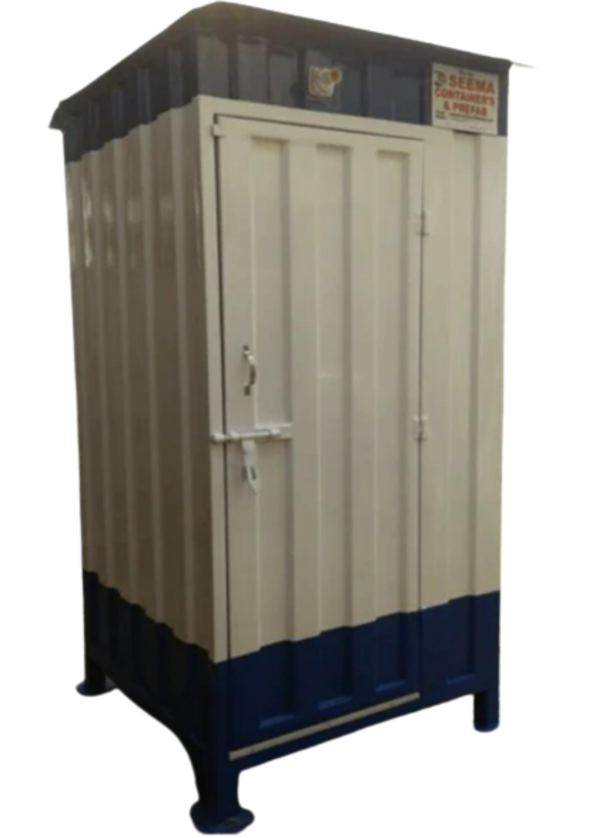 Buy SHRI BALA JI Mild Steel 8 ft Portable Security Cabin online at best ...