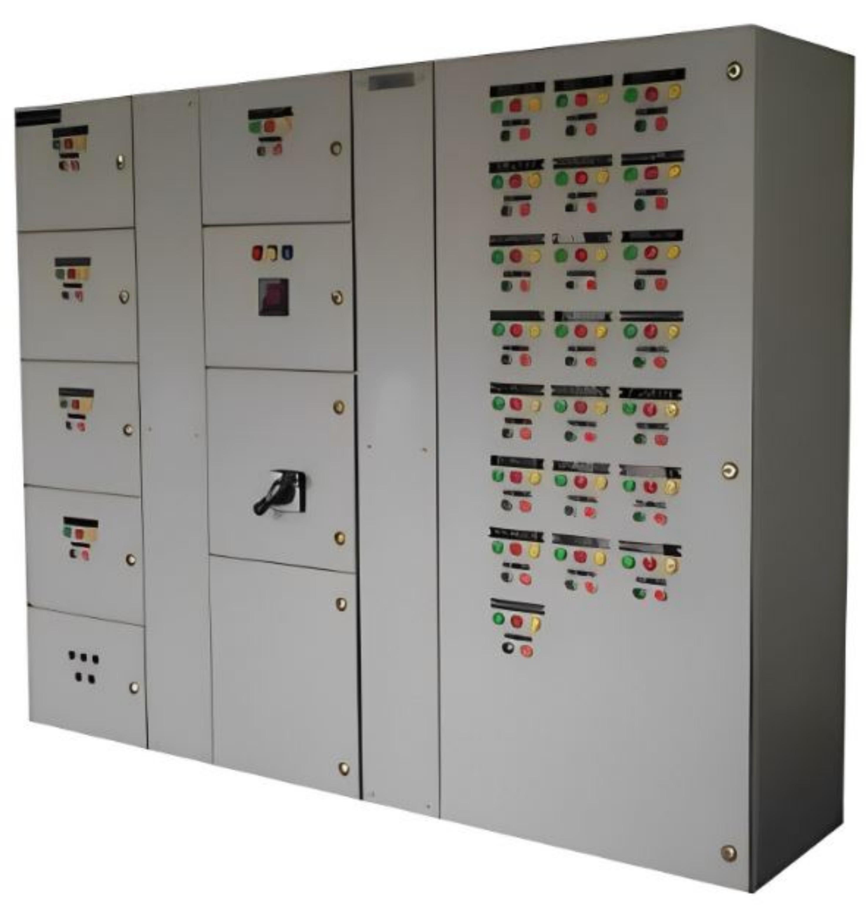 Buy Mild Steel Three Phase Power Control Panel 6500 A online at best ...
