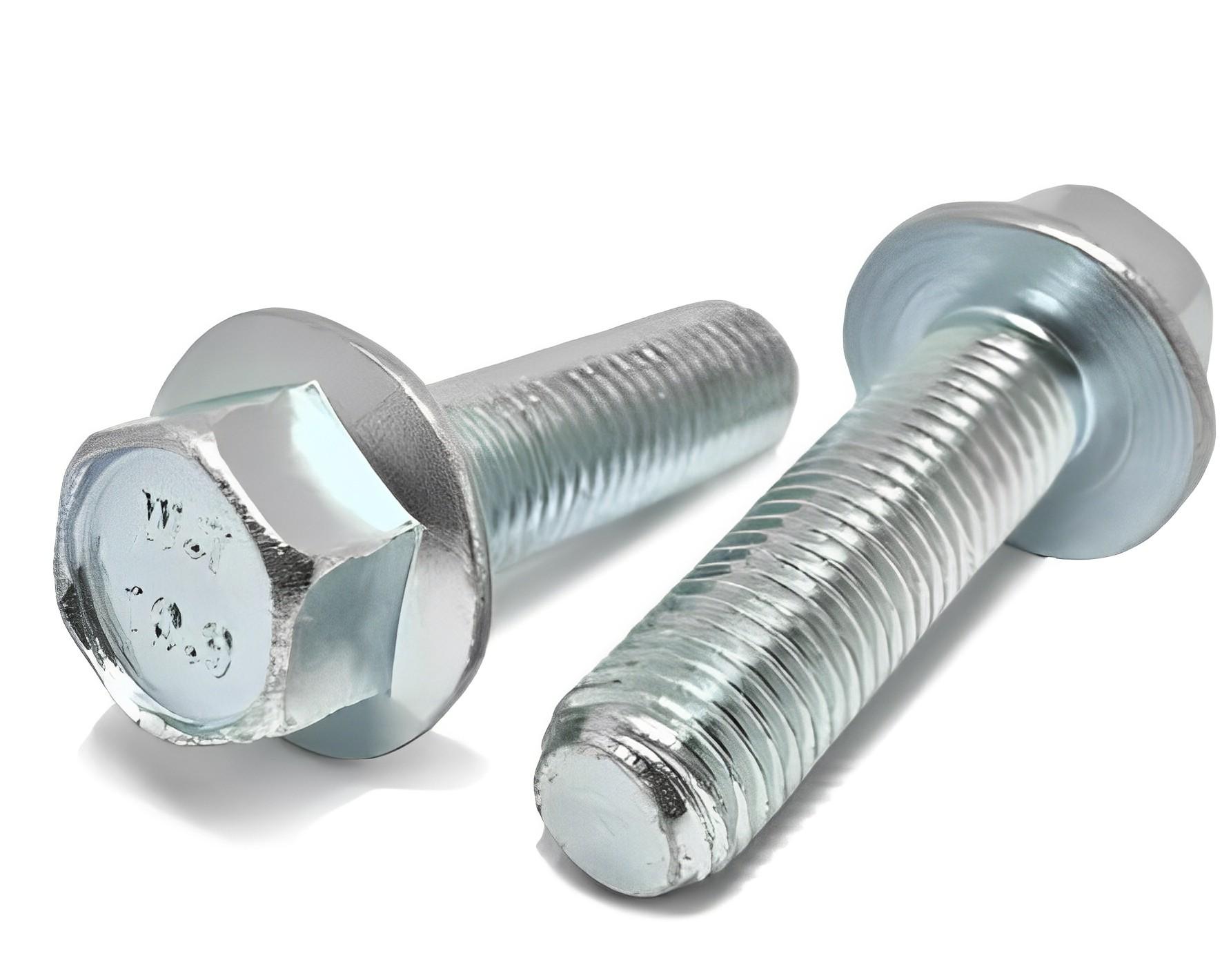 Buy Fortune M10 x 60 Hexagon Flange Bolt 10.9 ISO 4162 online at best ...