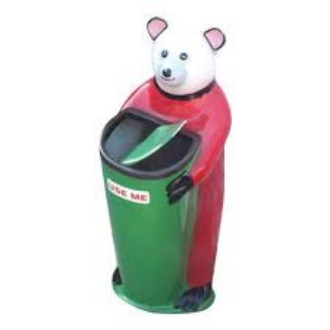 Buy Closed Type Bins Red and Green 25 L FRP online at best rates in ...