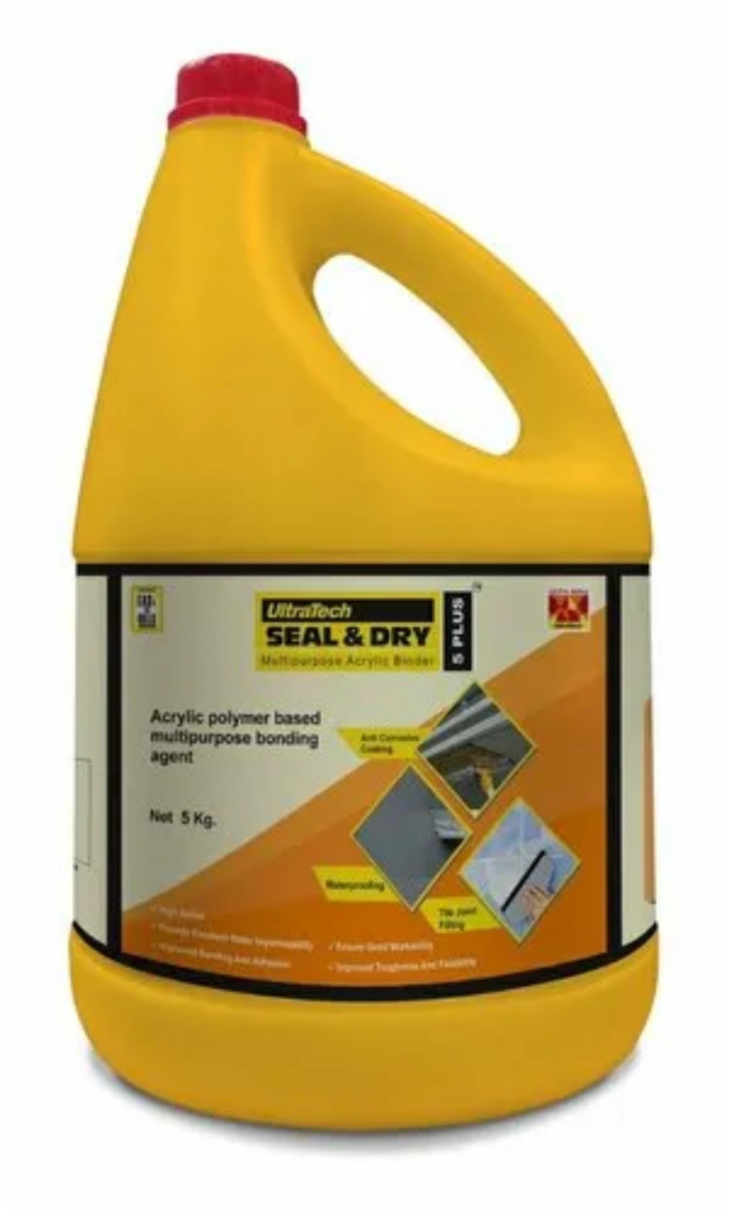 Buy UltraTech Seal & Dry 5 Plus Waterproofing Chemical in Litre online ...