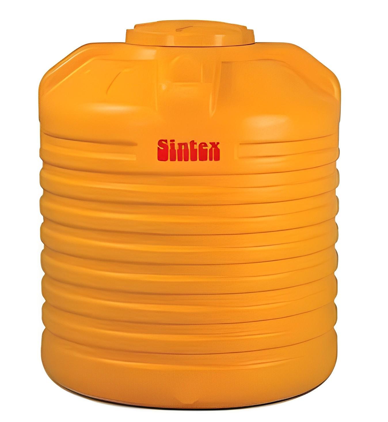 Buy Sintex Plastic Water Tanks 500 L Yellow online at best rates in ...