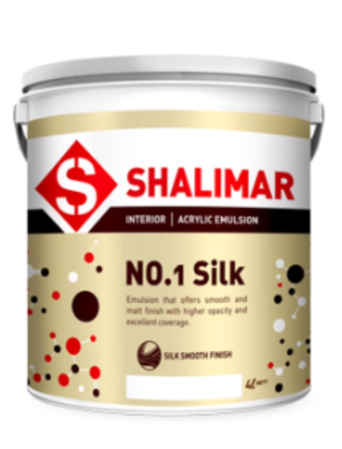 Buy SHALIMAR Yellow Acrylic Emulsion Paints 4 L online at best rates in ...