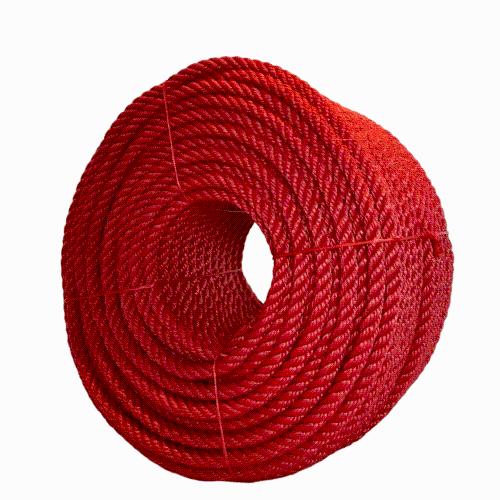 Buy HDPE Twisted 52 mm Ropes Red online at best rates in India | L&T-SuFin