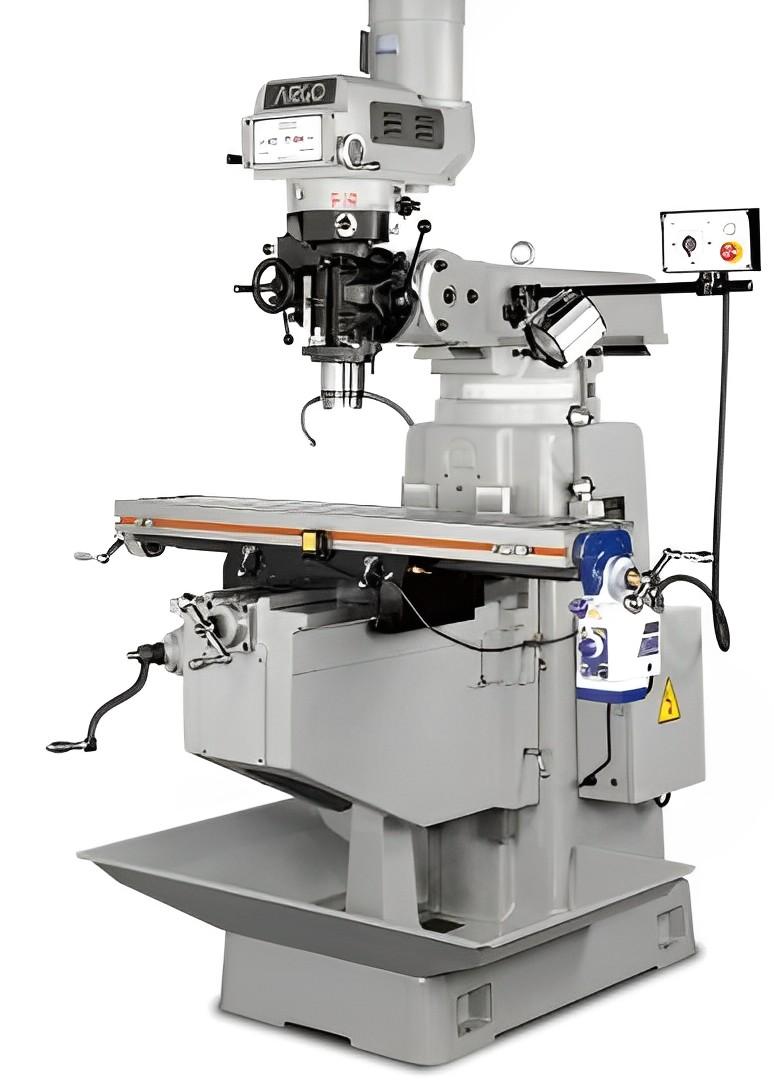 Buy Agro 3800 rpm Vertical Milling Machine 5VH 1372 x 254 mm online at ...