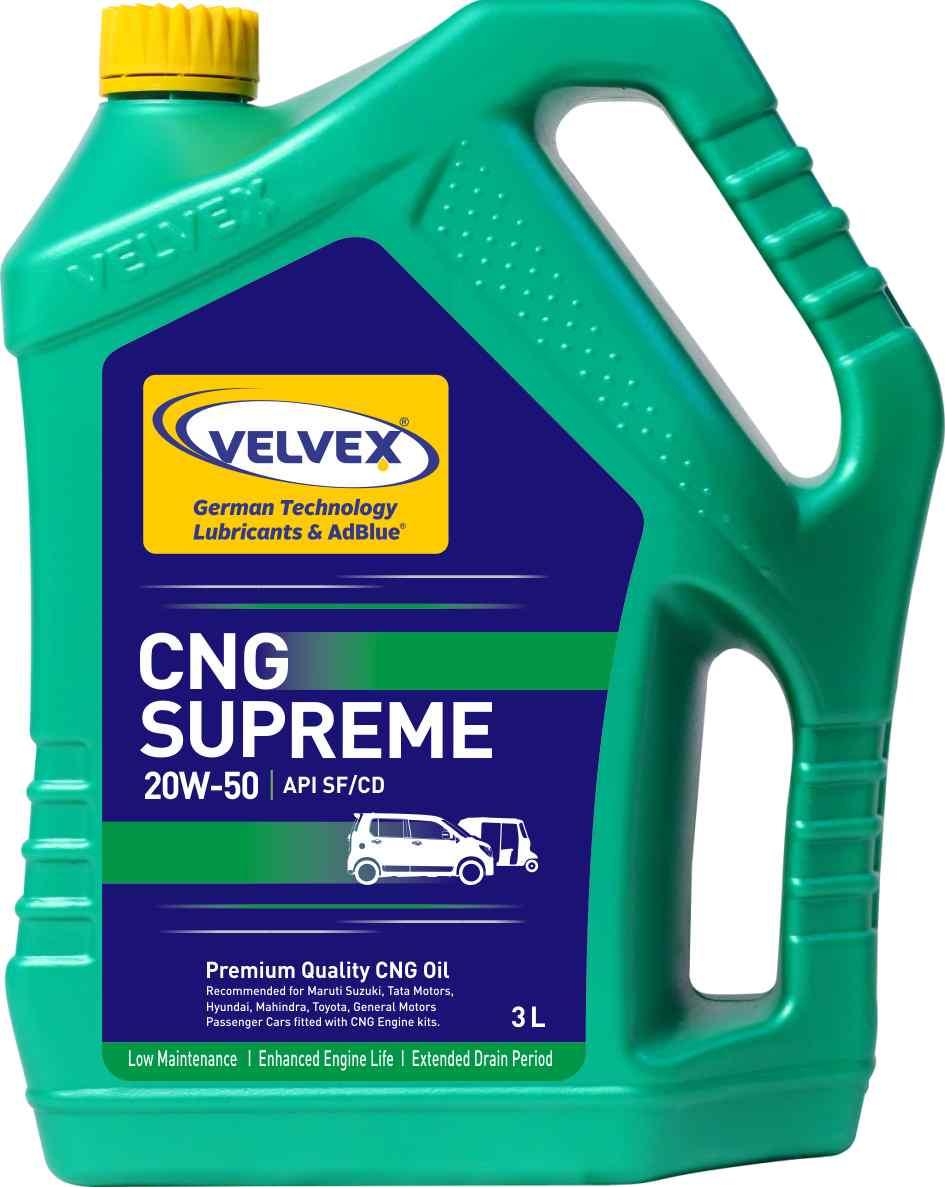 Buy VELVEX CNG Supreme Engine Oil 3 L online at best rates in India | L ...