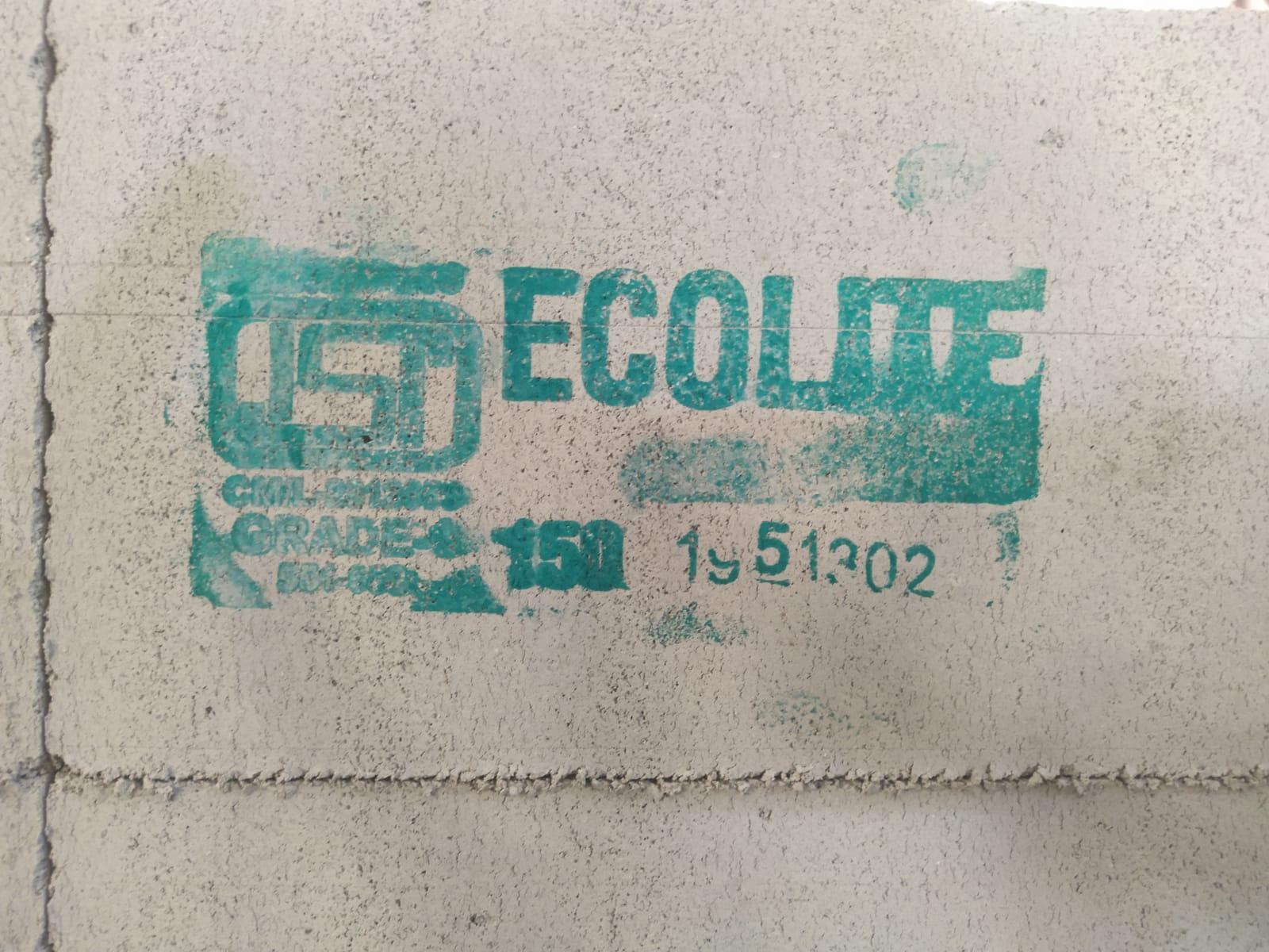 Buy ECOLITE 600 mm 200 mm 100 mm AAC Blocks > 4 N/mm2 online at best ...