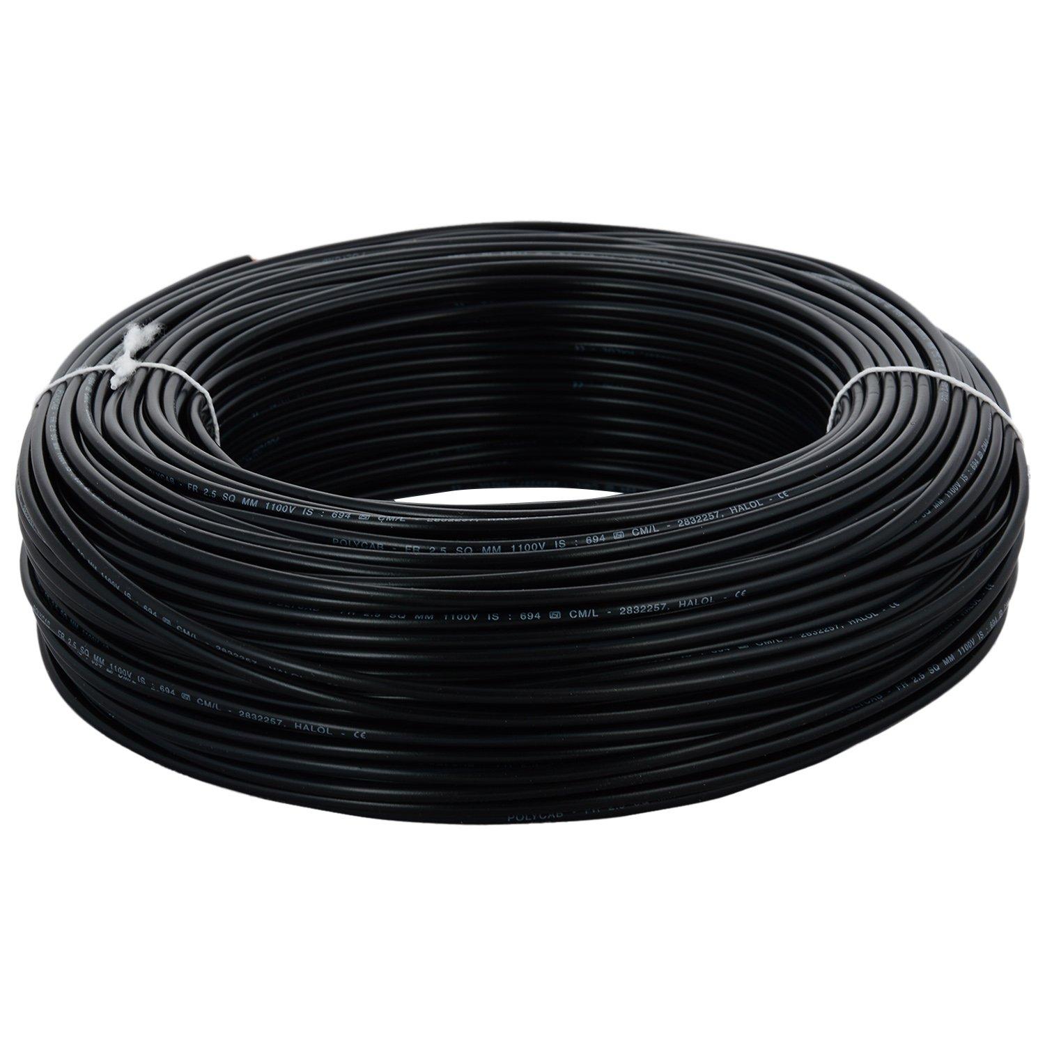 Buy Polycab 4 Core 1 sqmm Industrial Flexible Cables 100 m Copper 480 V ...