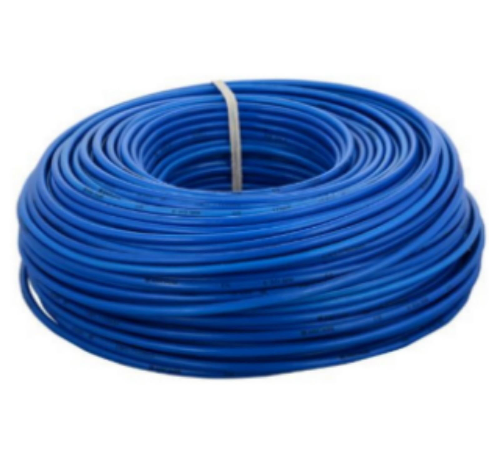 Buy FEVILEX 4 sqmm FRLF Electric Wire Blue 90 m online at best rates in ...