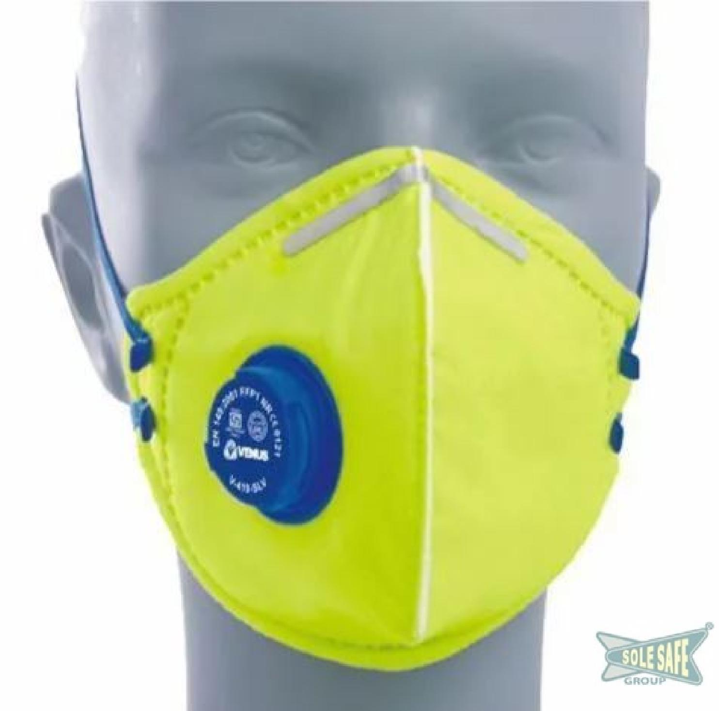 Buy SOLESAFE Respiratory Cotton Nose Masks L Yellow online at best ...
