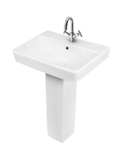 Buy Simpolo Wash Basin SELDOM Full Pedestal online at best rates in ...
