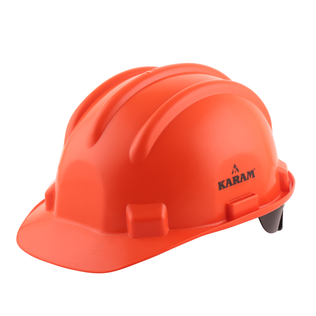 Buy Karam Polymer Orange Air Ventilated Safety Helmets PN521 online at ...