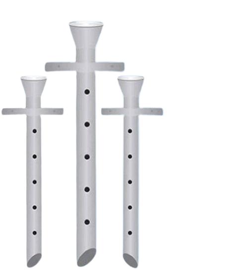 Buy VTR VTR-25/GIPPE Perforated Pipe Galvanized Iron 2 m Earthing ...