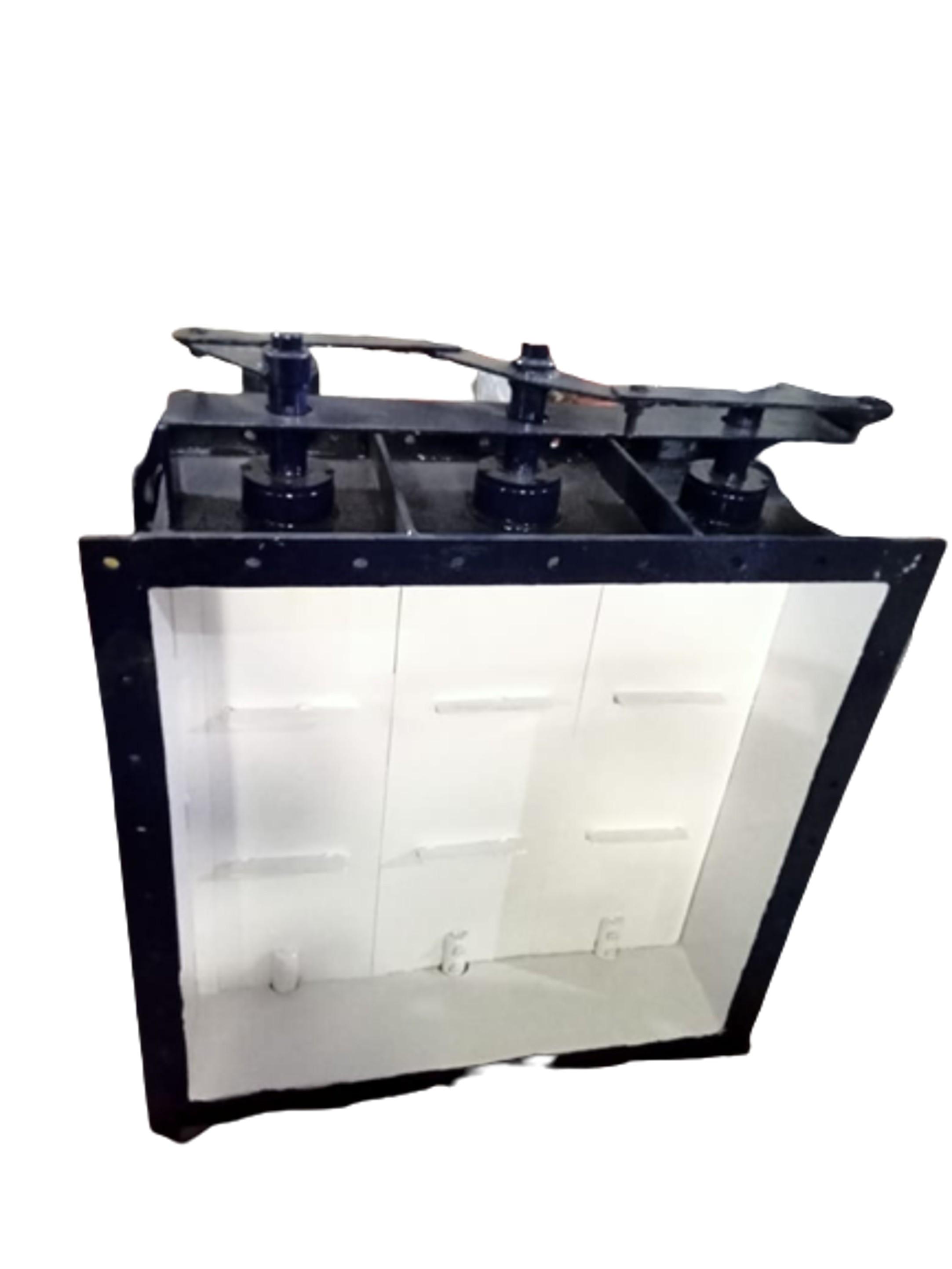 Buy OMEGA Industrial Dampers Multi Louvre Rectangular 4 Blades Steel 16 ...