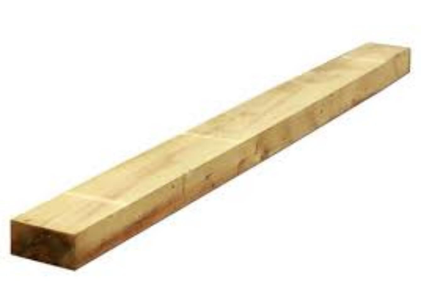 Buy Opus 2 x 4 inch Wooden Sleeper 8 ft Hard Wood online at best rates ...