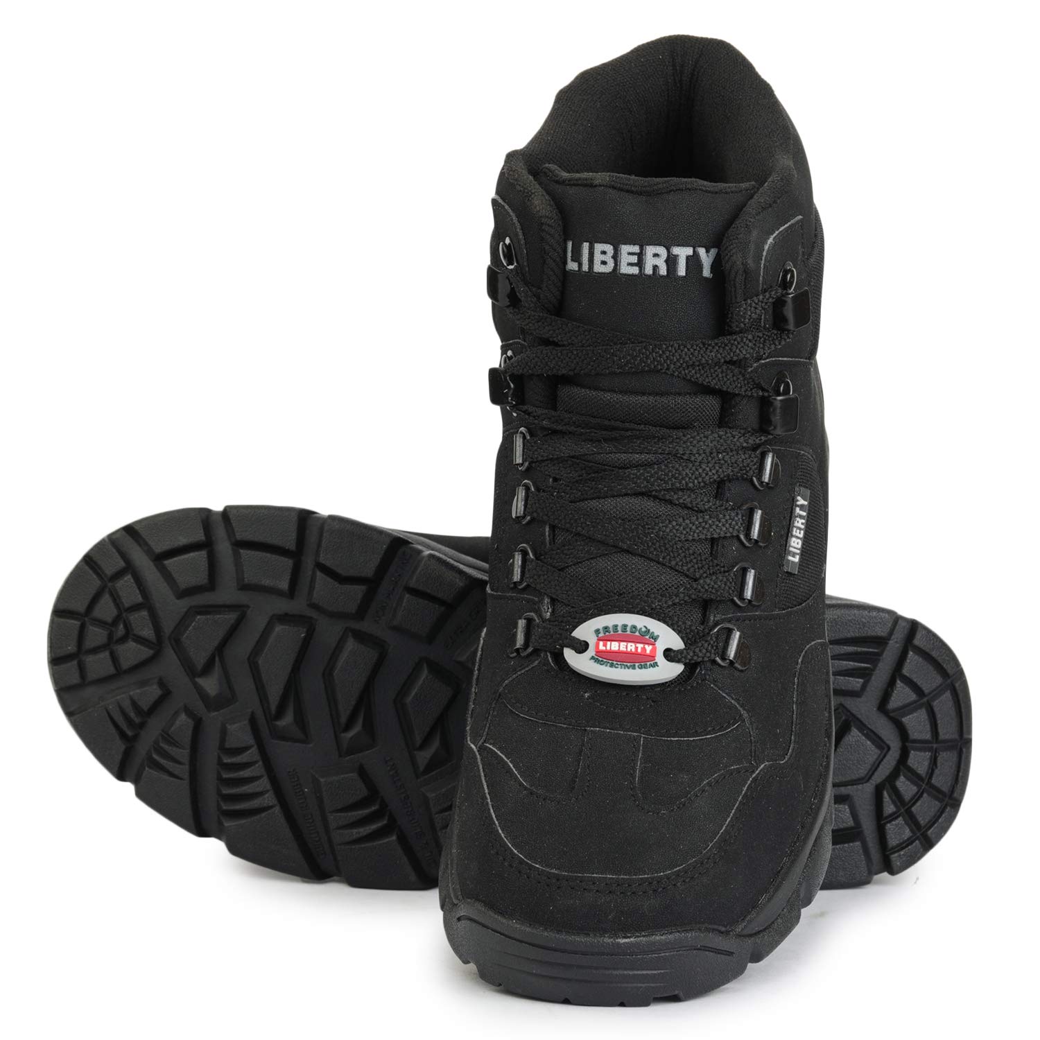 Buy Liberty EVEREST-4 PU CFB Hard Toe Safety Shoes Black online at best ...