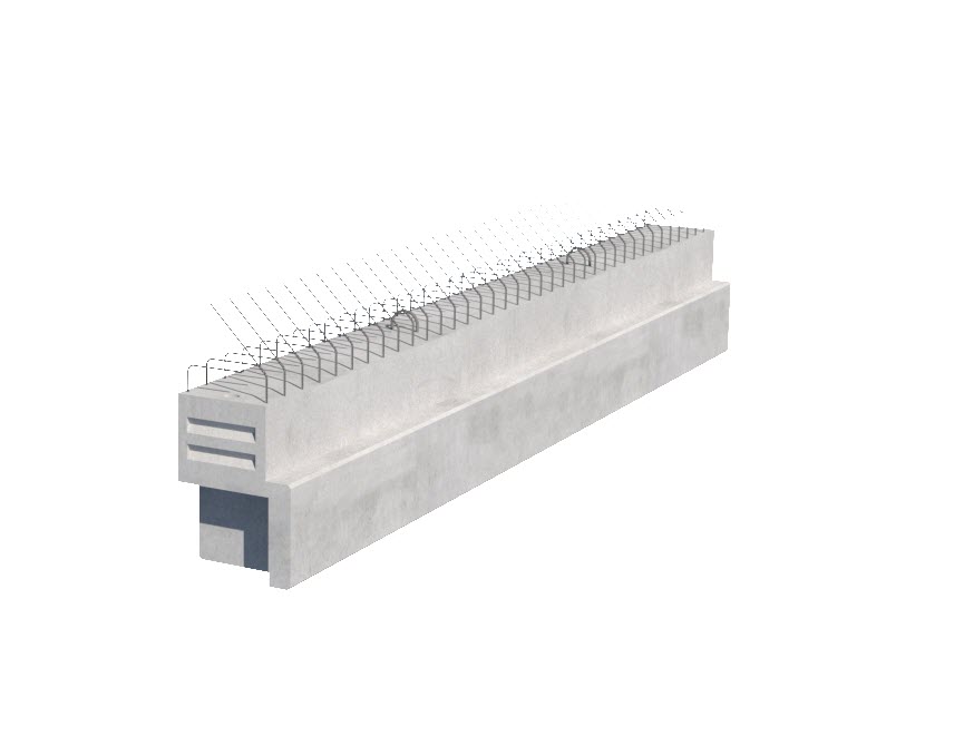 Buy PRECON Precast Concrete Beam 2500 x 180 x 50 mm PC001 online at ...