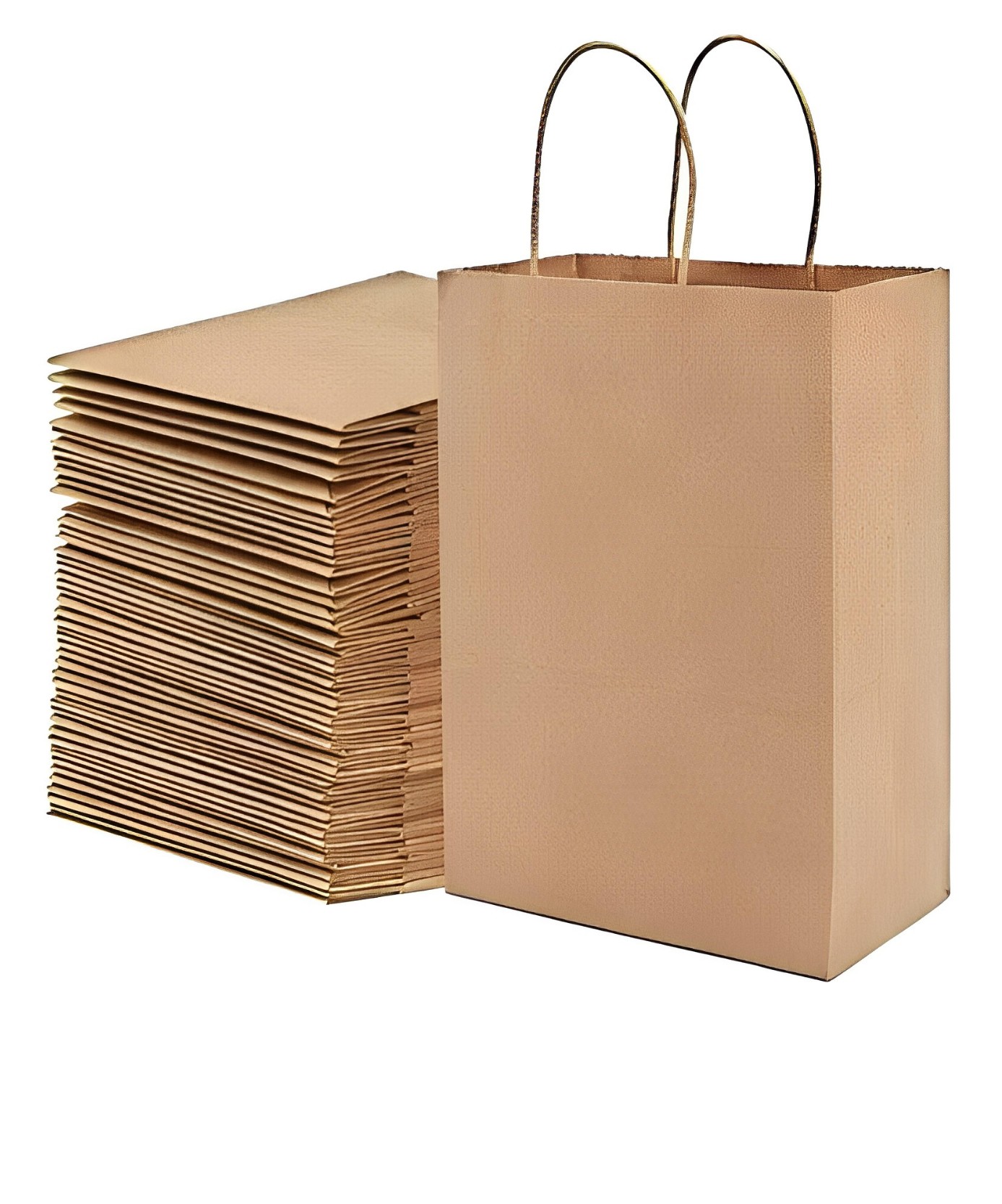 Buy Kraft Paper Plain Packaging Bag online at best rates in India | L&T ...