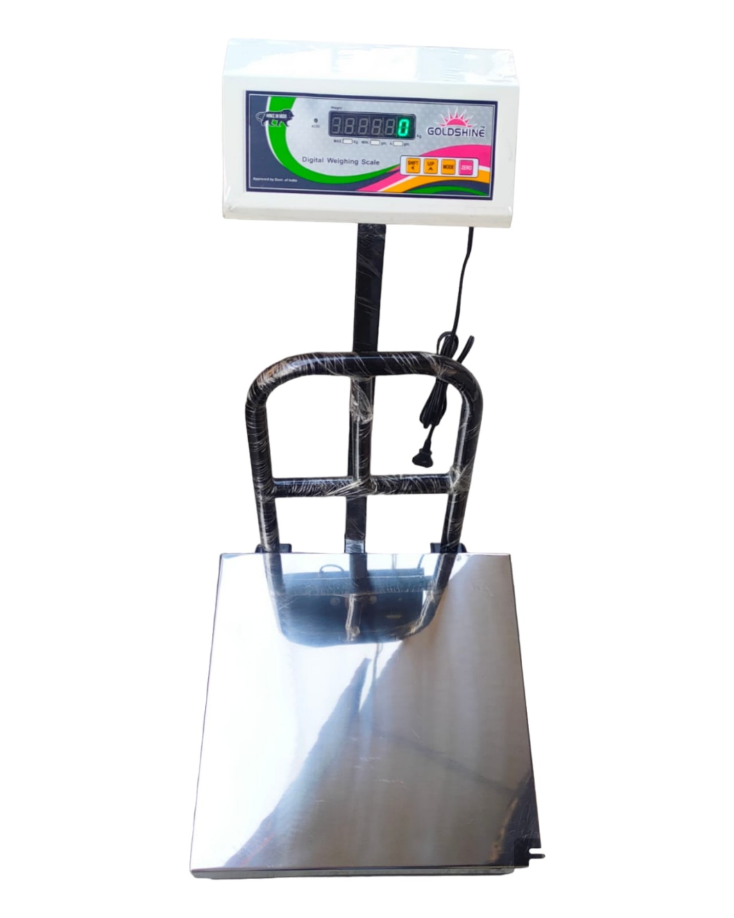 Buy GOLDSHINE Platform Electronic Weighing Scale 100 kg GSPF100 online ...