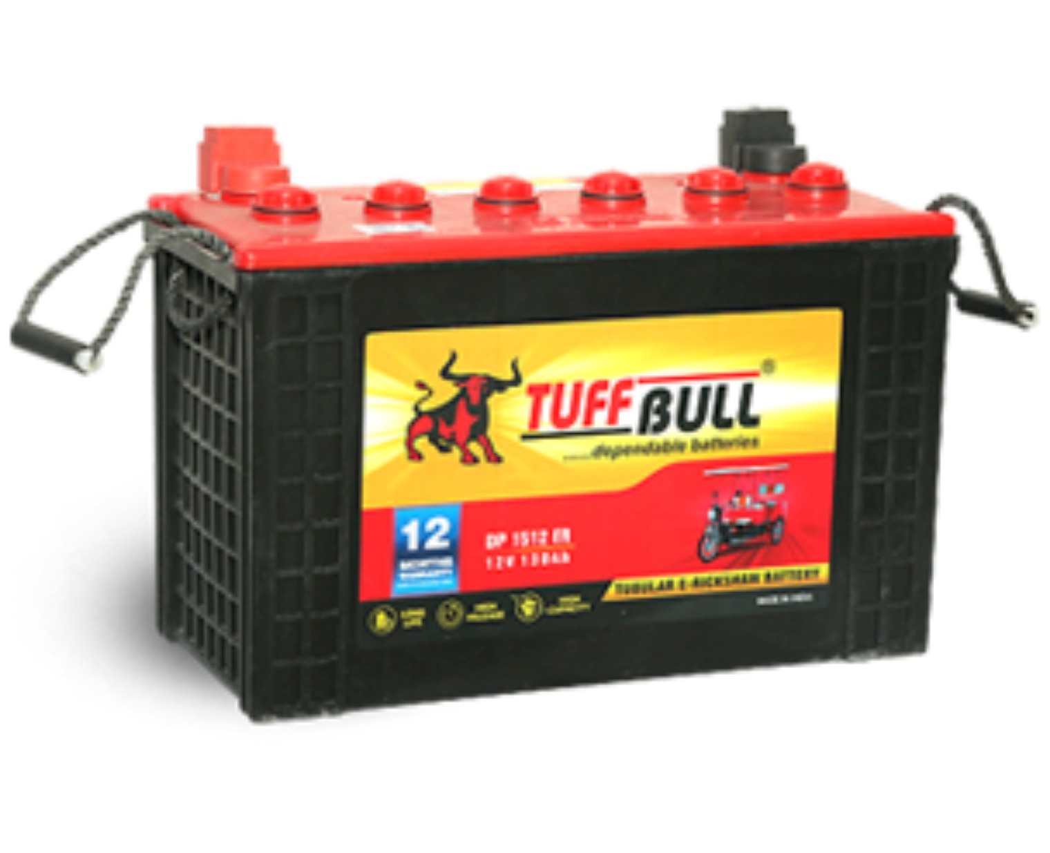 Buy TUFF BULL DP1512ER Tubular 10 V 120 Ah Lead Acid Batteries online ...