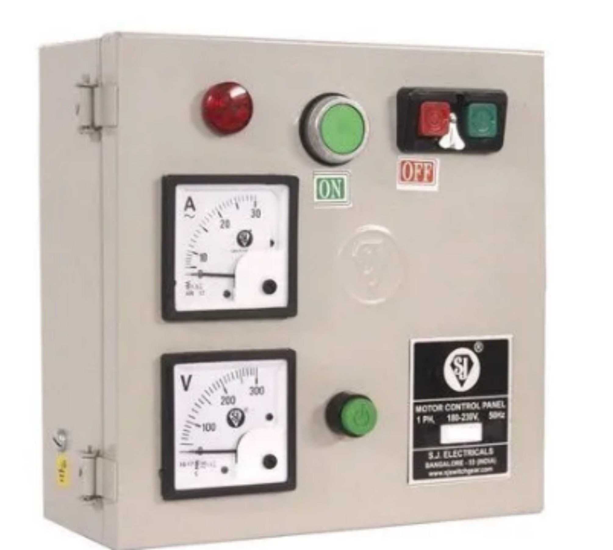 Buy Single Phase 28 A 220 V Motor Control Panel IP42 online at best ...