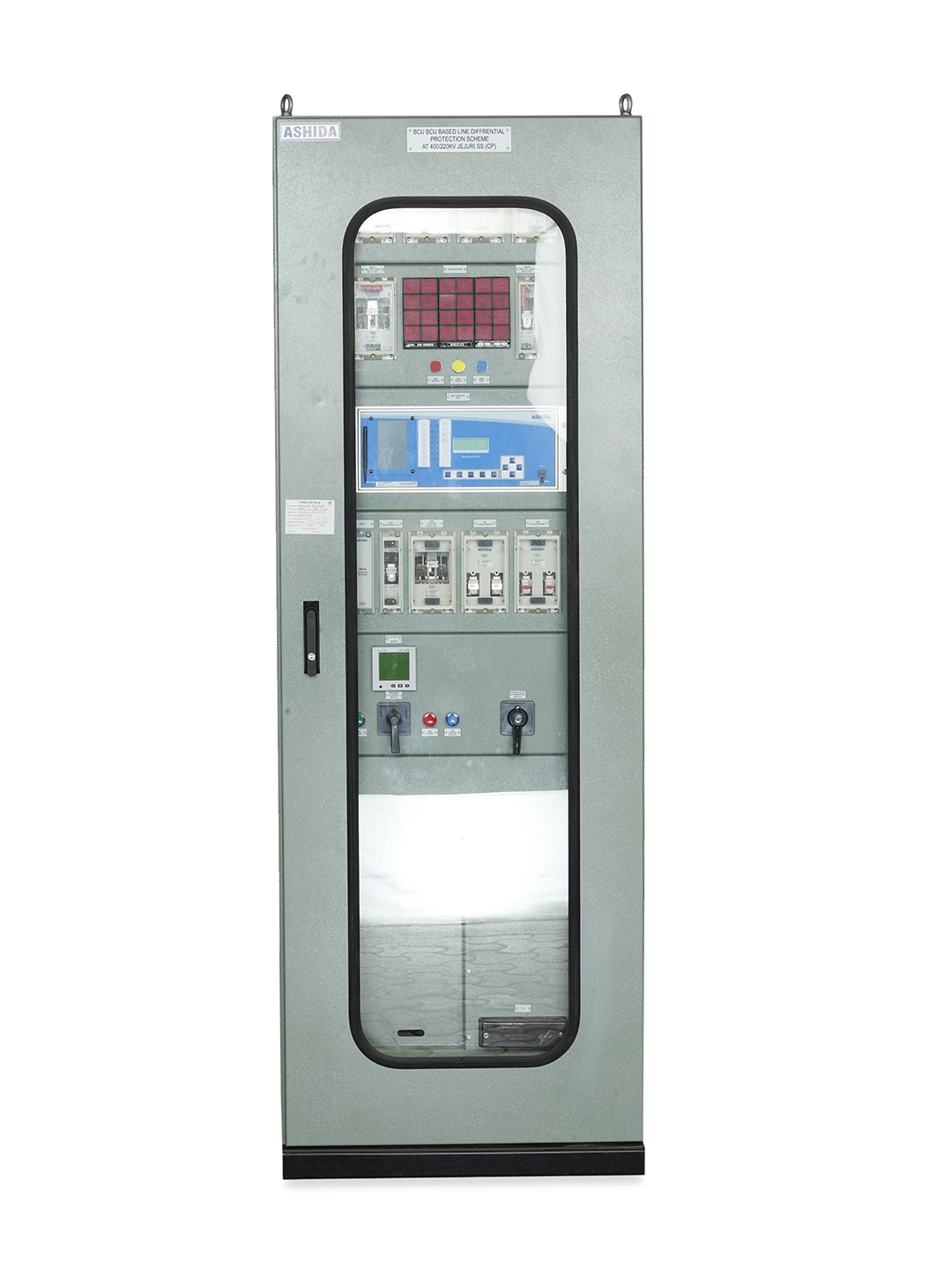 Buy ASHIDA Three Phase 33 kV Powder Coated Control and Relay Panel ...