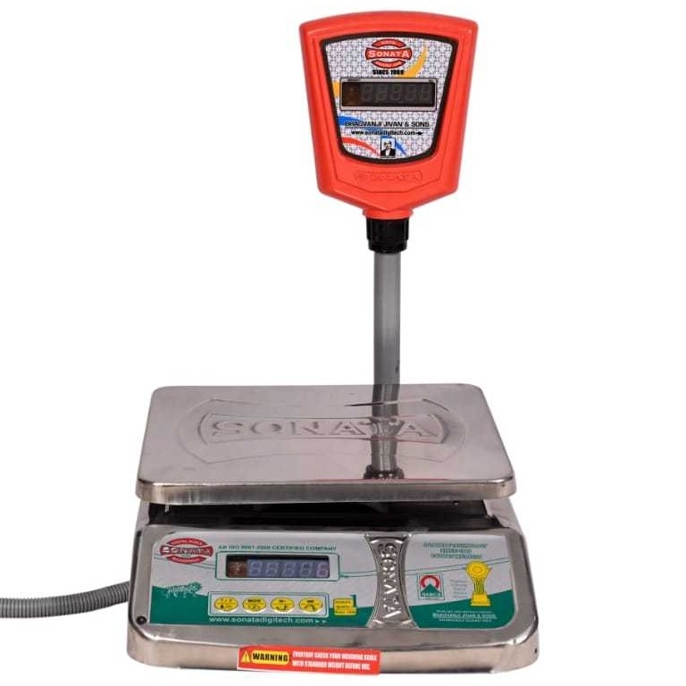 Buy Sonata Table Top Electronics Weighing Scale 30 kg bgtp2 online at ...