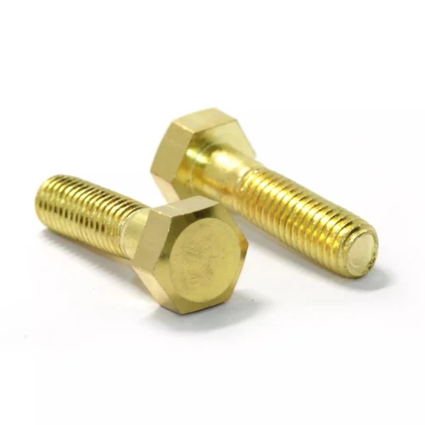Buy Bharti M42 Brass Hexagon Head Bolts 10.9 100 mm IS 319 online at ...