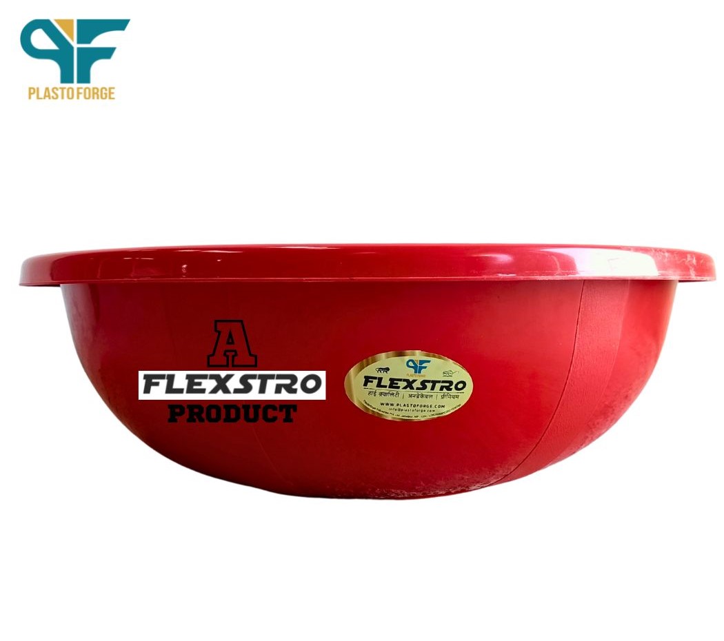 Buy Flexstro Polypropylene Tub Mortar Pan 10 L online at best rates in ...