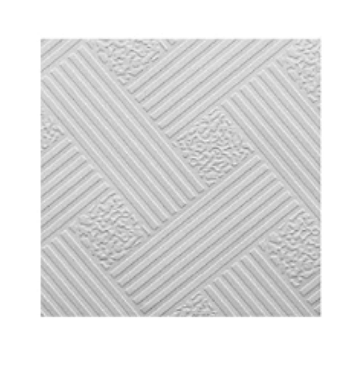 Buy Ceiling Crew Laminated Gypsum 580 x 580 mm Grey Matt PVC Tile ...