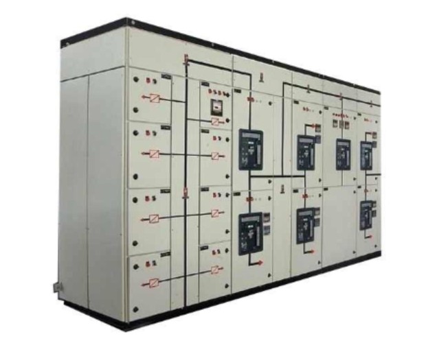 Buy Rudra Mild Steel MCC Panel Three Phase 210 - 11000 V Grey online at ...