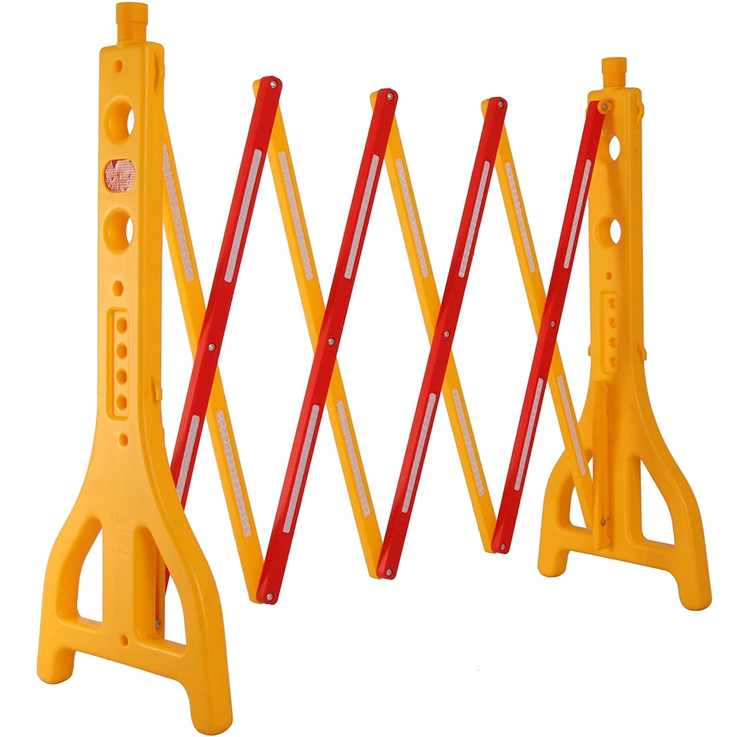 Buy Foldable PVC Barricades 300 x 300 x 1000 mm online at best rates in ...